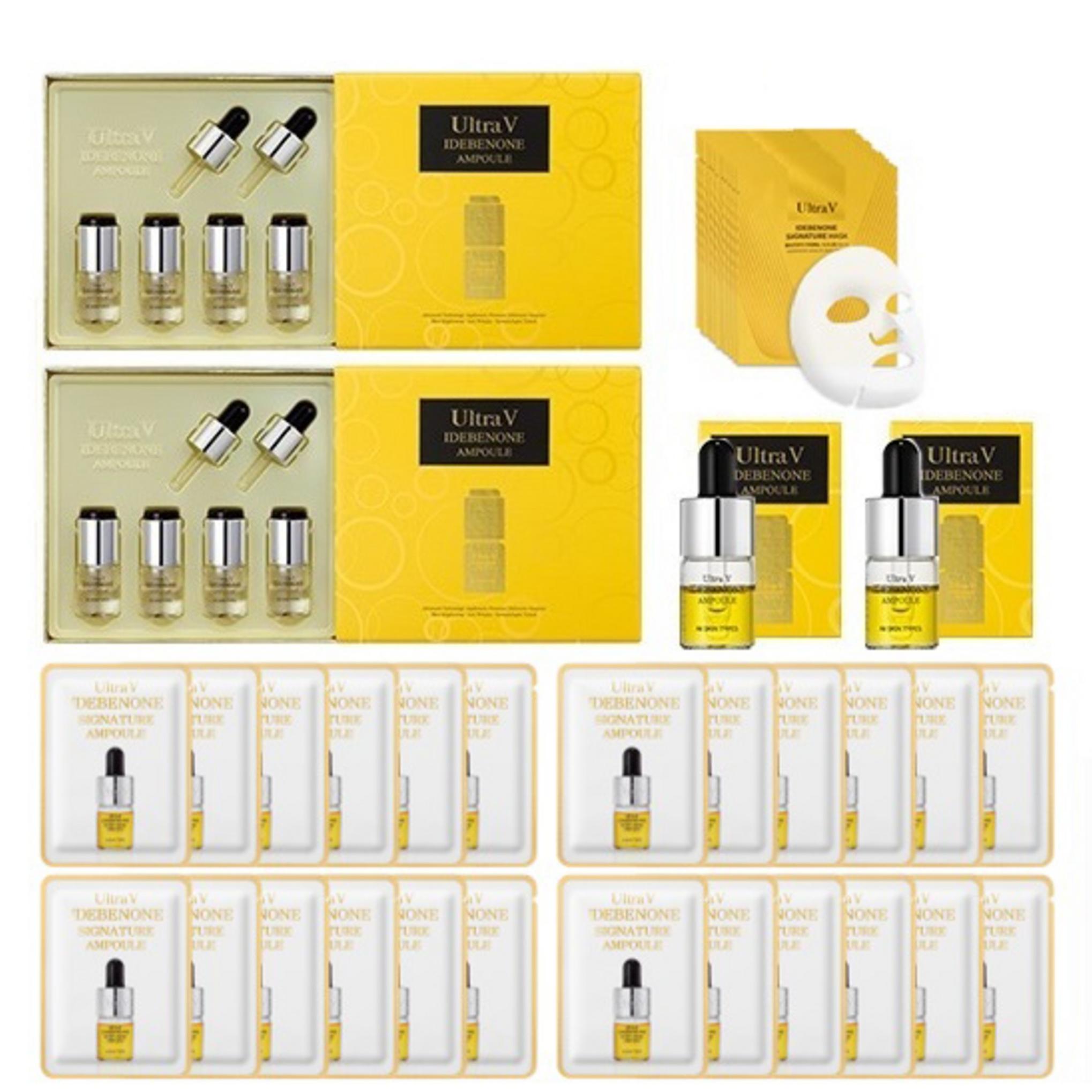 Ultra V Idebenone Ampoule 6ml x 10p + Signature Mask 10p + Signature A ...